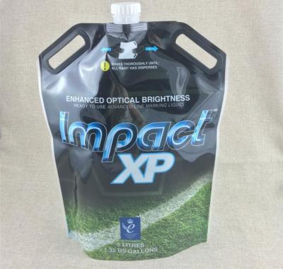 China el bolso del santinizer de la mano de la bolsa del jabón líquido formó el empaquetado, se levanta el bolso de la bolsa del canalón del jabón líquido, bolso flúido del jabón líquido del lavado en venta