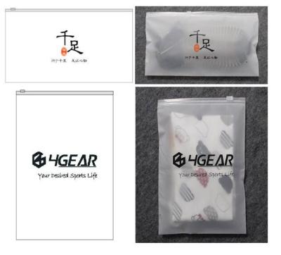 中国 無光沢CPEの水着はパッケージのスライダーのジッパーのぬれた包装袋、環境に優しく透明な水着の包装にに着せる 販売のため