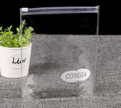 中国 ジッパー ポリ塩化ビニールのパッキング袋、パッドを入れられたジッパー袋の透明なジッパー ロックの袋ポリ塩化ビニールK包装袋 販売のため