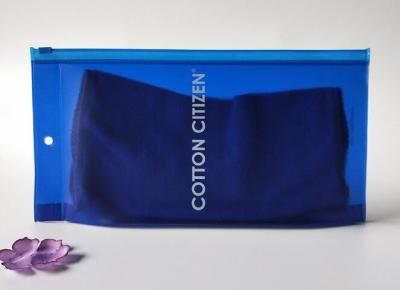 Chine BIO ECO sac de tirette de PVC de sac d'emballage de vêtements de bain de bikini de plage du bAGPLASTICS, tirette écologique Matt Plastic Bag plat de glisseur à vendre