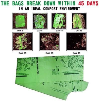 中国 袋のDegradable不用なbaskeをリサイクルする台所浴室のヤードのオフィスのくずかご車のためのごみ袋をリサイクルするごみ袋 販売のため