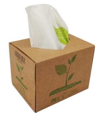 Cina I rifiuti eccellenti della cucina del residuo dell'alimento del pacchetto del valore insaccano la borsa della composta del giardino, la borsa concimabile del regalo, borsa concimabile biodegradabile in vendita