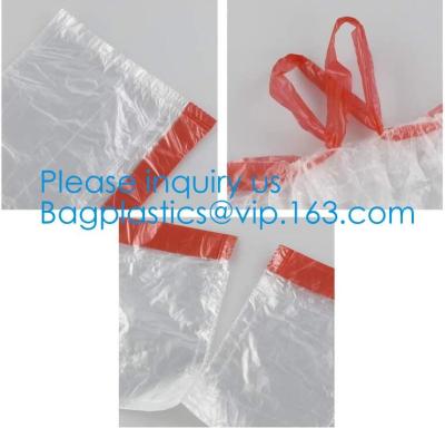 Cina I rifiuti concimabili del cordone del cereale insaccano in scatola dell'erogatore, sacchetti di plastica concimabili biodegradabili su misura del cordone in vendita