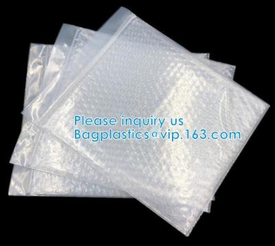 중국 우리가 화장품 메이크업을 수송하여 자유롭게 하는 화장용 비난 상품 패키지를 위한 재활용할 수 있는 재활용 PE 버블 지퍼 백 슬라이더 백 판매용