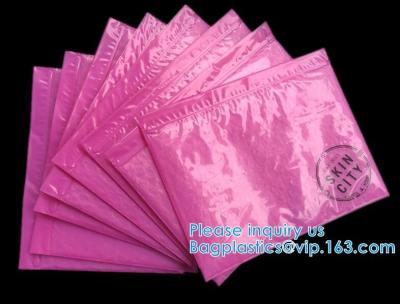 중국 지플록식 버블 팁 슬라이더 지퍼 버블 가방을 싸는 명시된 팩 미 피부 미용 금속성 광택이 나는 전문자필 화장품 판매용