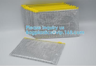 Cina Le tonalità d'argento variopinte d'imballaggio del fascino della bolla del regalo metallico olografico del bollettino sventano per attenuare le buste di spedizione riempite in vendita