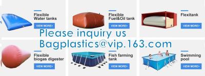 Cina Carro armato di plastica del cuscino del serbatoio di acqua della vescica pieghevole flessibile dell'olio, serbatoio liquido, carro armato flessibile, cubo, marinaio in vendita