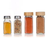 Quality Custom 50g Glass Spice Bottle 120ml Glass Seasoning Jar for Kitchen for sale