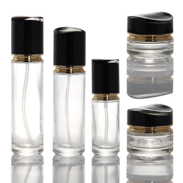 Quality Accepted OEM/ODM  Lotion Bottle Set Skin Care Cream Empties Bottles Plastic Airless Cosmetic Pump Bottle for sale