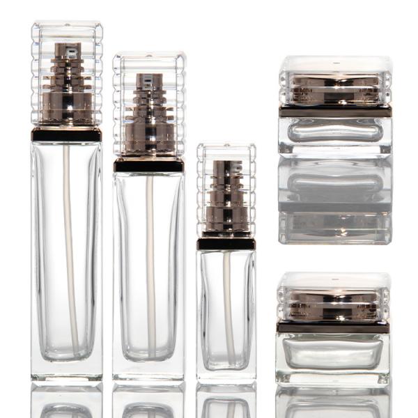 Quality Best-Selling Custom Cosmetic Packaging Bottle Round Clear Pet Cosmetic Lotion Bottle Cream Jar for sale