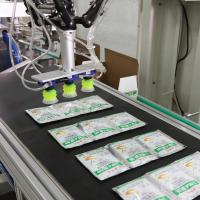 China Automatic Small Bag Pesticide Case Packing Machine for Efficient and Precise Packaging of Pesticide Products for sale