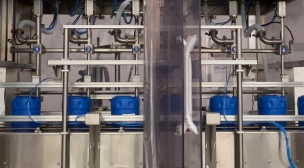 Quality Automatic Fertilizer Filling Machine with 6-Head Net Weight Dosing and Anti for sale