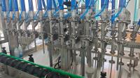China Automatic Irregular Bottle Functional Beverage Filling Machine with Servo Diving Filling and Tracking Capping System for sale