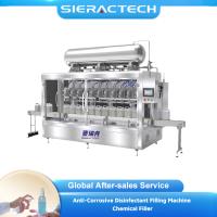 Quality Anti Corrosive Disinfectant Bottle Filling Machine For Chemical Safety Precision for sale
