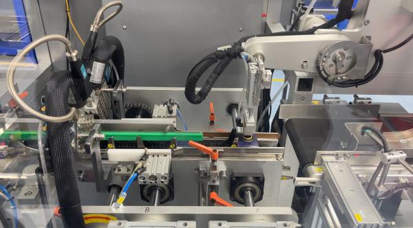 Quality Automatic Dental Implant Cartoning Machine with Vision Inspection, Label for sale