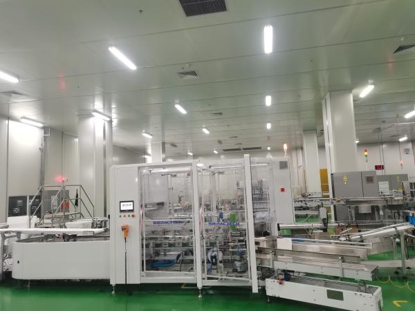 Quality Automatic Ice Cream Cartoning Machine with High-Speed Rotary Erecting and Zero for sale
