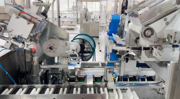 Quality Automatic Test Strip Cartoning Machine for Bottle Packaging with Servo Control for sale
