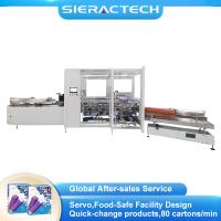 Quality Automated Ice Cream Cartoning Machine High Speed Flexible Packaging System for sale