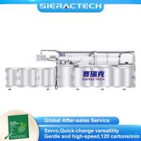 Quality Automatic Horizontal Baby Food Cartoning Packaging Line For Infant Rice Cereal for sale