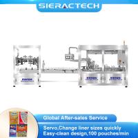 Quality High Speed Food Cartoning Machine Automated Secondary Packaging Flexible Pouch for sale