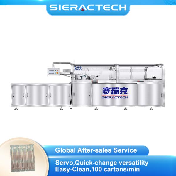 Quality Agrochemical Horizontal Automatic Cartoning Machine For Plant Growth Regulators for sale