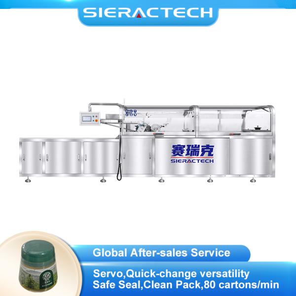 Quality Precision Formaldehyde Cleaner Automatic Cartoning Machine Every Bottle Precisely Packed for sale