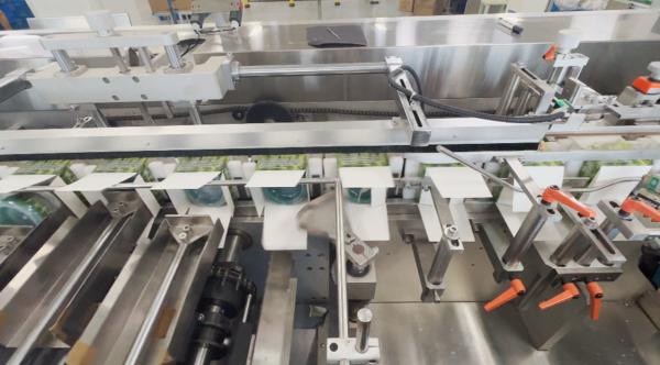 Quality Automatic Formaldehyde Cleaner Cartoning Machine with Anti-Jam Servo Loading for for sale