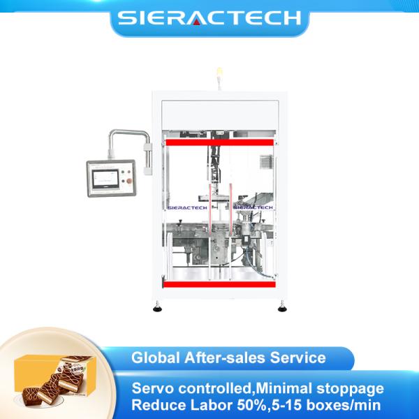 Quality Side Push All In One Robotic Case Packer Food Cosmetic Pharmaceutical Case Packer for sale