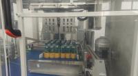 China Automatic Bottled Health Beverage Case Packing Machine with Servo Collation and Zero-Crush Loading System for sale