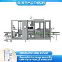 Quality Stainless Steel 304 Case Packing Systems 4–16 Cartons/Min For Medical Solutions for sale