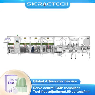 China Automatic Blood Glucose Meter Packaging Line with GMP Compliance, Vision Inspection and UDI Traceability for sale