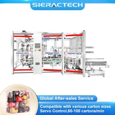 China Automatic Coffee Capsule Cartoning Machine with Continuous Servo Operation and Vertical Feeding System for sale