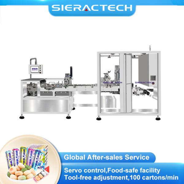 Quality Automatic Candy Bag Cartoning Machine with High Precision and Efficient Operation for sale