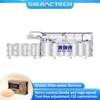 China Automatic Soap Cartoning Machine with Scratch-Free Soft-Push Loading and High-Speed Rotary Erecting for sale