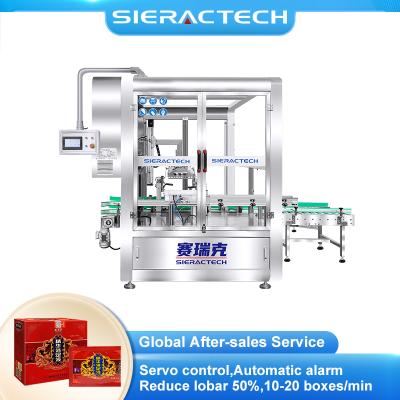 China Automatic Foot Bath Liquid Case Packing Machine with Precision Robotic Handling and Anti-Scratch Protection for sale