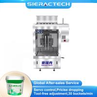 Quality Automatic Paint Filling Machine with Submerged Servo Filling and Net Weight for sale