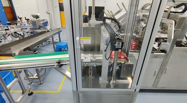 Quality Automatic Bottled Skincare Cartoning Machine with Servo Feeding and Intelligent for sale