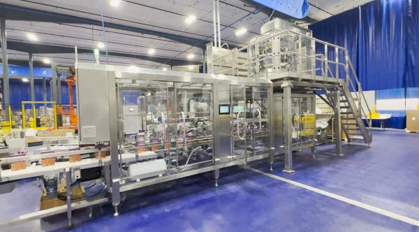 Quality Automatic Pasta Vertical Cartoning Machine with Servo Feeding and Continuous for sale