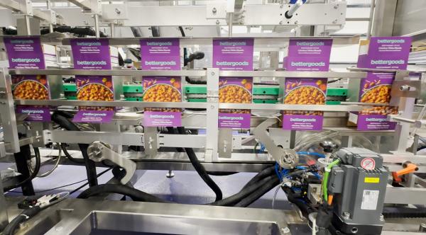 Quality Automatic Pasta Vertical Cartoning Machine with Servo Feeding and Continuous for sale