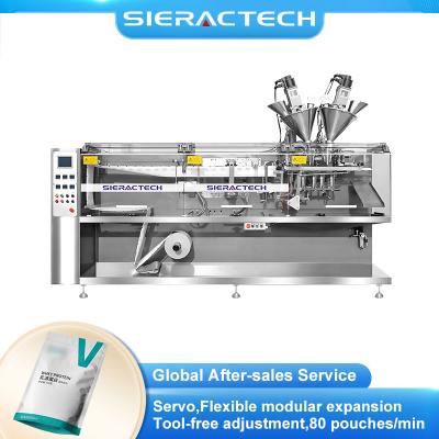 China Automatic Protein Powder Sachet Filling Machine with Auger Dosing and Dust-Free Packaging System for sale