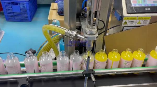 Quality Automatic Hand Soap Filling Machine with Servo Piston Control and Anti-Foaming for sale