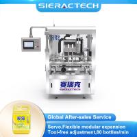 China Automatic Dishwashing Liquid Capping Machine with Servo Torque Control and High-Speed Bottle Packaging System for sale