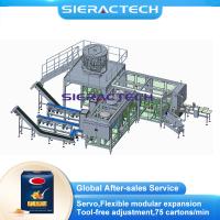 Quality Delta Robot Macaroni Packaging Line For High Speed Food Cartoning Automated for sale