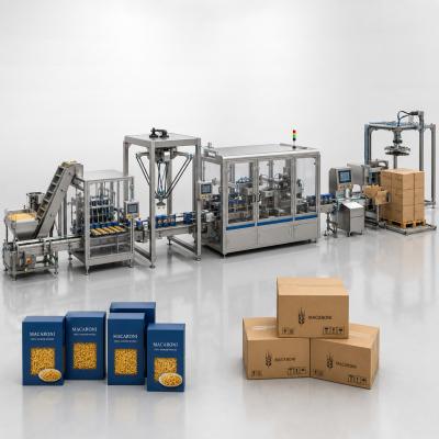 China Complete Automatic Cartoning Solution for Macaroni and Pasta Products for sale