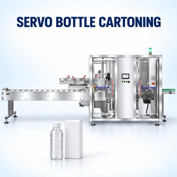 Quality Bottle Cartoning and Shrink Packaging Line with Integrated Controls for sale