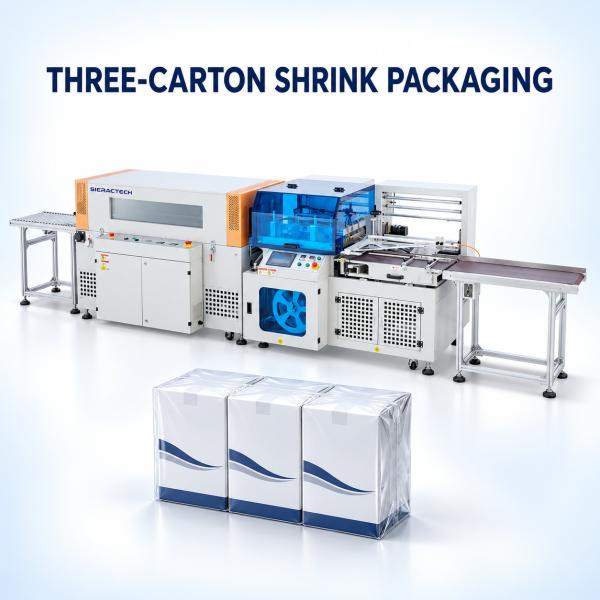 Quality Bottle Cartoning and Shrink Packaging Line with Integrated Controls for sale