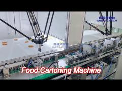 puffed snack food cartoning machine high speed bag in box packaging machine
