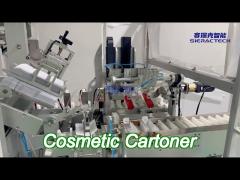 120cpm liner cartoning machine gmp compliant cosmetic bottle tube packaging machine
