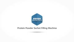 Automatic Protein Powder Sachet Filling Machine with Auger Dosing and Dust-Free Packaging System