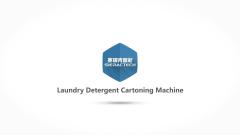 Automatic Large Laundry Detergent Bottle Horizontal Cartoning Machine